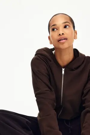 H&M Drawstring Zip-through Hoodie