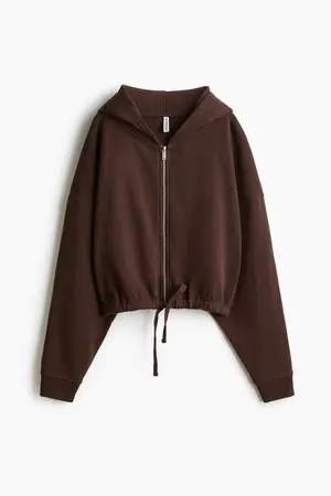H&M Drawstring Zip-through Hoodie