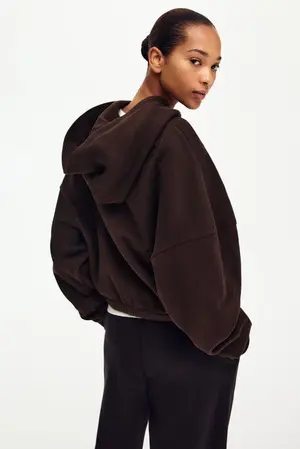 H&M Drawstring Zip-through Hoodie