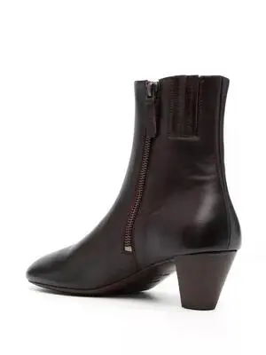 Marsèll Round-toe Leather Ankle Boots