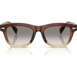 Brunello Cucinelli Brunello Cucinelli Pillow Sunglasses With Logo Hardware Clear