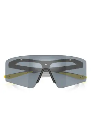 SCUDERIA FERRARI Shield Wrap Sunglasses - Light Blue Silver