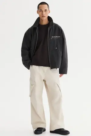 H&m Oversized Fit Boxy-style T-shirt - Black