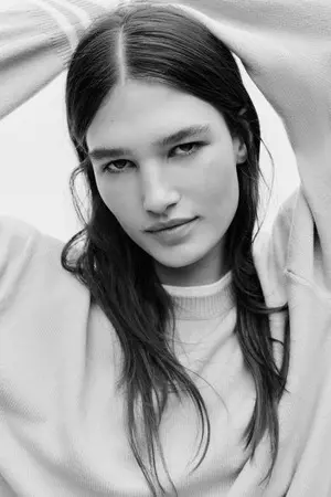 H&m Layered-look Fine Knit Jumper With Embroidered Motif And Ribbed Cuffs