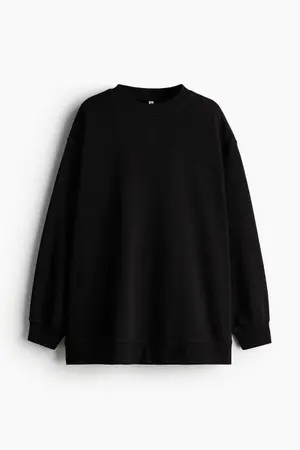 H&m Oversized Sweatshirt - Black