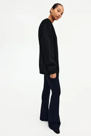 H&m Oversized Sweatshirt - Black