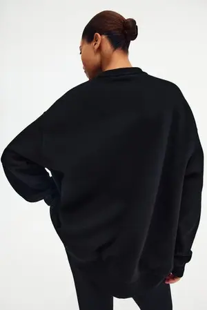 H&m Oversized Sweatshirt - Black