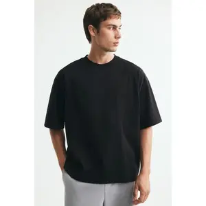 H&M Oversized Interlock T-shirt - Black