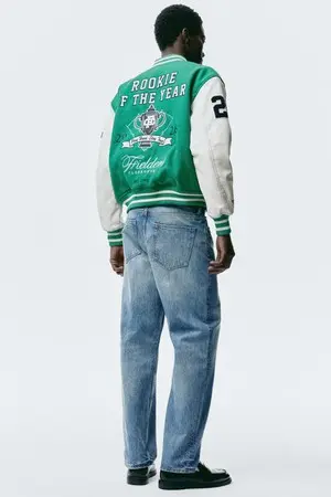 H&m Loose Fit Cotton Denim Jeans