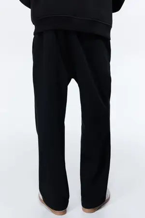 H&m Loose Fit Sweatpants - Black