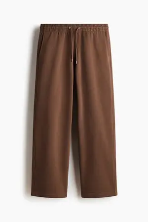 H&m Loose Fit Sweatpants - Brown