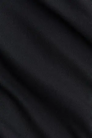 H&m Short-sleeved Microfibre Bodysuit - Black