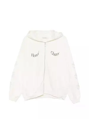 Joshua Sanders Daisy Print Zip-up Jacket