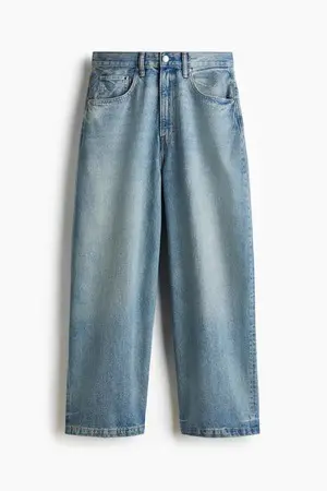 H&m Super Baggy Jeans - Denim Blue