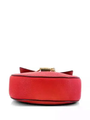 Chloé Drew Leather Mini Crossbody Bag - Red