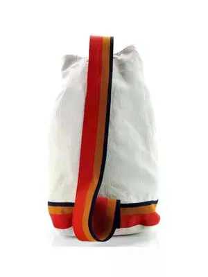Hermès Cavalier Sling Bag Toile And Nylon Backpack - Blue