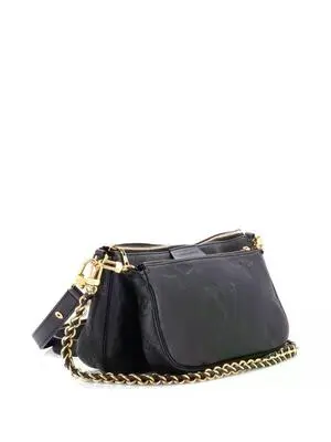LOUIS VUITTON Monogram Empreinte Giant Multi Pochette Accessoires Crossbody Bag - Black