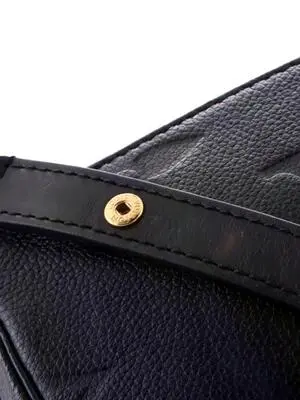 LOUIS VUITTON Monogram Empreinte Giant Multi Pochette Accessoires Crossbody Bag - Black