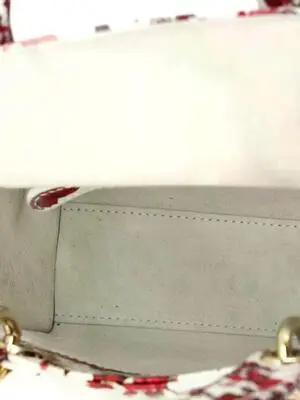Dior Lady Bag Printed Leather Small Satchel - Multicolour