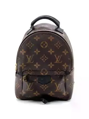 LOUIS VUITTON Palm Springs Monogram Canvas Mini Backpack - Brown