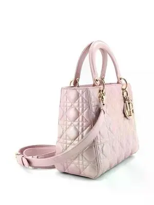 Dior Lady Lambskin Shoulder Bag - Pink