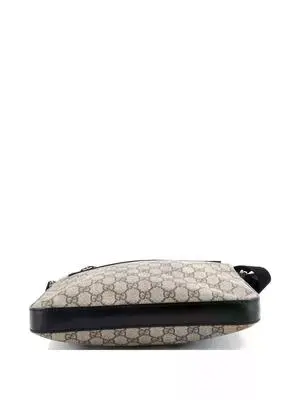 Gucci Gg Coated Canvas Medium Messenger Bag