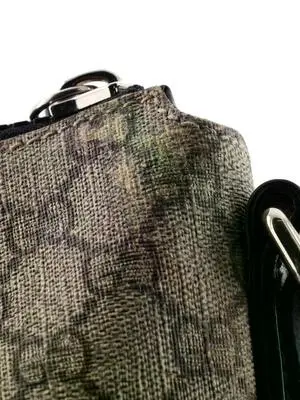 Gucci Gg Coated Canvas Medium Messenger Bag