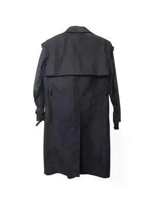 Burberry Double-breasted Trench Coat - Black