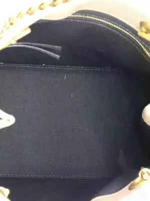 Balenciaga Duty Free Chain Leather Small Tote Bag - Neutrals