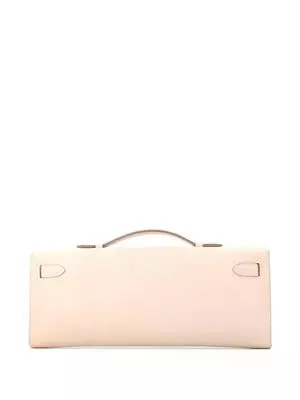 Hermès Kelly Cut Pochette Swift Clutch Bag - Neutrals