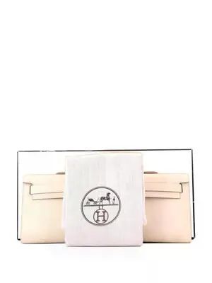 Hermès Kelly Cut Pochette Swift Clutch Bag - Neutrals