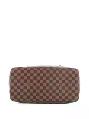 LOUIS VUITTON Damier Gm Hampstead Tote Bag - Brown