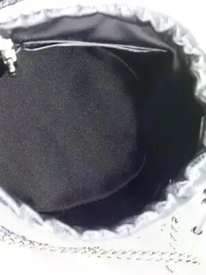 Gucci Gg Marmont Sequined Mini Bucket Bag - Black