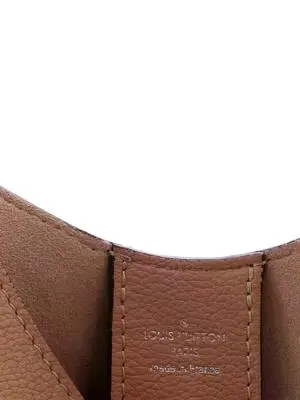 LOUIS VUITTON Lockme Leather Hobo Bag - Neutrals