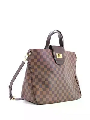 LOUIS VUITTON Damier Cabas Rosebery Tote Bag - Brown