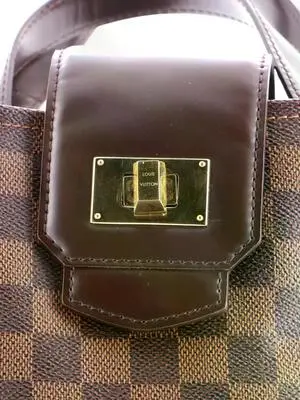 LOUIS VUITTON Damier Cabas Rosebery Tote Bag - Brown