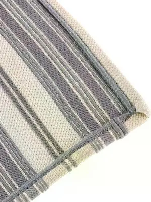 Dior Book Bayadere Stripe Embroidered Canvas Large Tote Bag