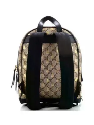 Gucci Printed Gg Coated Canvas Small Backpack