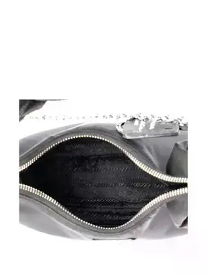 Prada Re-edition 2005 Tessuto Shoulder Bag - Black