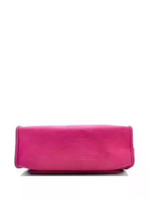 Hermès Herbag Zip Leather And Toile 31 Shoulder Bag - Blue