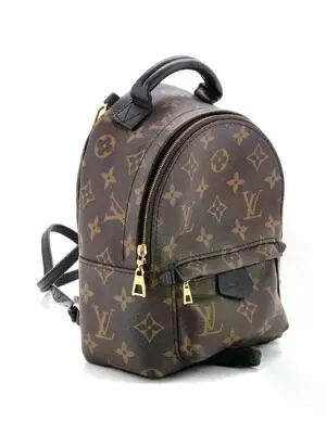 LOUIS VUITTON Palm Springs Monogram Canvas Mini Backpack