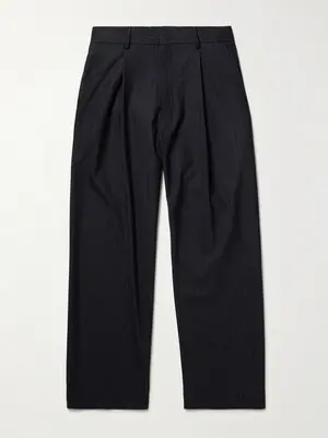 Pinstriped Bottoms For Men