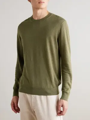 Nn07 Linen Crew Neck Sweater