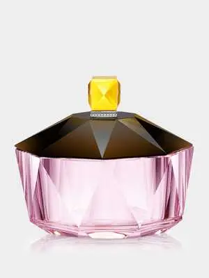 REFLECTIONS COPENHAGEN New Haven Basin Rose Crystal Lidded Jar - Cream