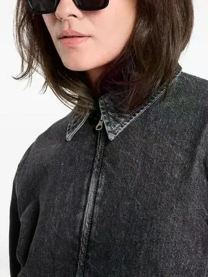 SAMSOE SAMSOE Sanarinna Acid Wash Denim Jacket