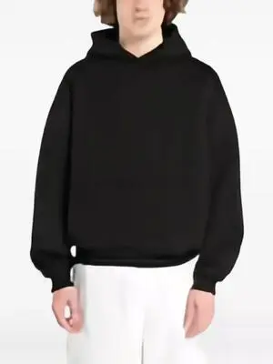 KARL KANI Scuba Os Logo-embroidered Hoodie - Black