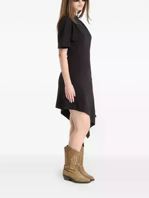 ALLSAINTS Rosa Mini Dress With Asymmetric Hem