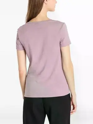 EA7 Logo Print Crewneck T-shirt