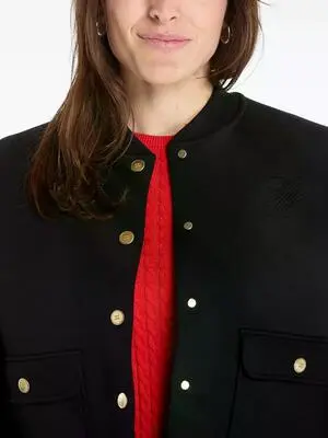 Tommy Hilfiger Cropped Press-stud Jacket