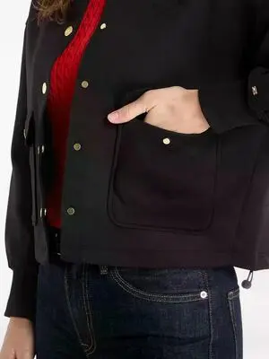 Tommy Hilfiger Cropped Press-stud Jacket